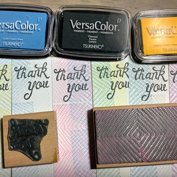 Border and Texture Rubber Stamps for Card Making - Etsy