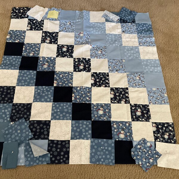 Starshine in Multi Quilt Kit Fabric Pattern and Binding and Backing ...