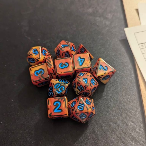 Borderlands Inspired Lilith **extra Dice** Dnd/dungeons and Dragons/rpg ...