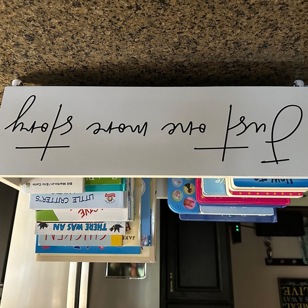 Just One More Story Book Bin - Book Storage - Books - Toy Storage ...