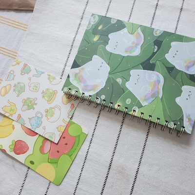 Character Collage Sticker Book Hardcover Cute Artwork Sticker Album ...