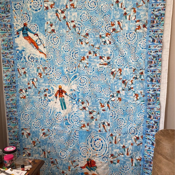 Mountain Elk Quilt Epattern, 5657-2e, Digital Pattern, Elk Panel Lap ...
