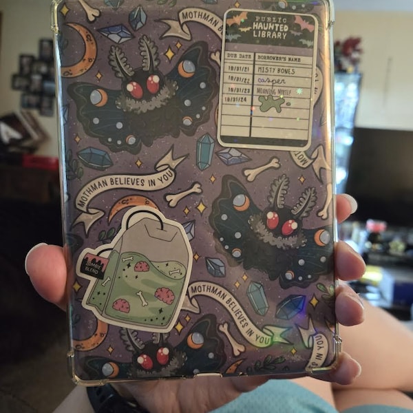 Cryptid Creature Kindle Sleeve | Colorful Monster Kindle Case | UFO ...
