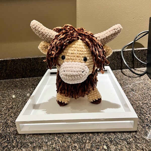Highland Cow Crochet Pattern, Amigurumi Crochet Pattern, Highland Cow ...