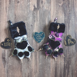 Animal Paw Stocking Sewing Pattern & Tutorial Christmas Holiday Easy ...