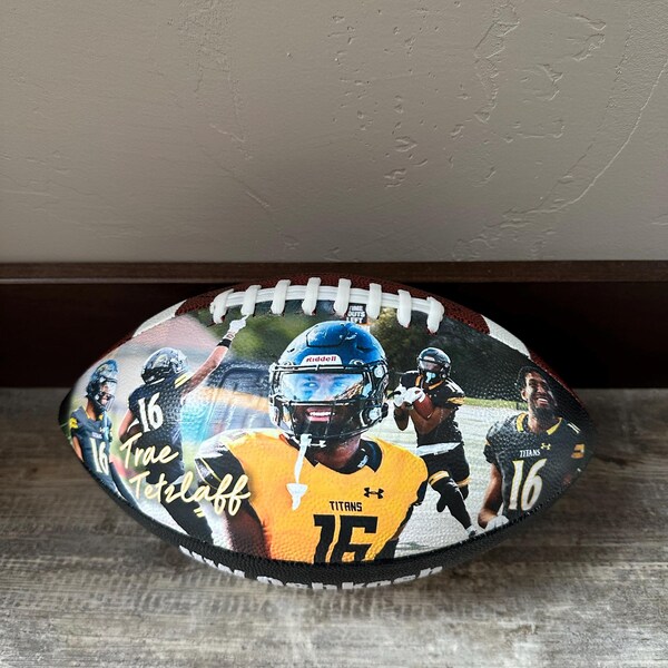 TEMPLATE Customizable Football Panel Template - Etsy