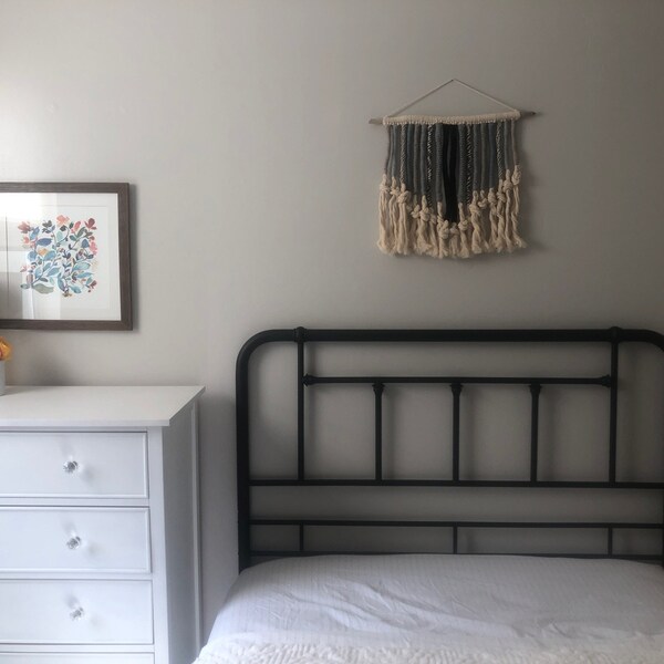 Pastel Inspired Medium Woven Wall Hanging, Blush Woven Wall Tapestry, Boho Home Decor, Medium ...