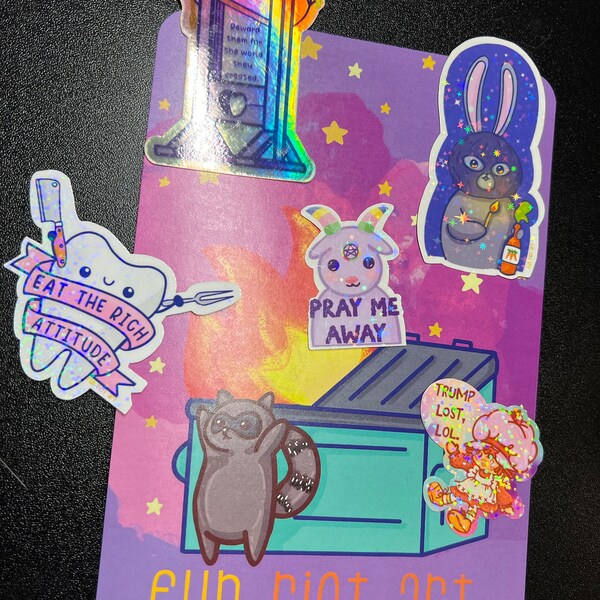 Guillotine Sticker Reward Them for the World They Created Holographic ...