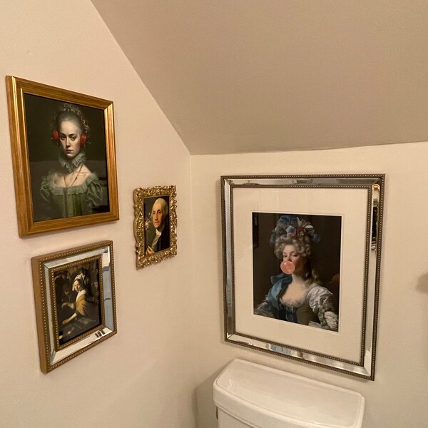 The Princess's Portrait | Renaissance Woman Art, Baroque Wall Art ...