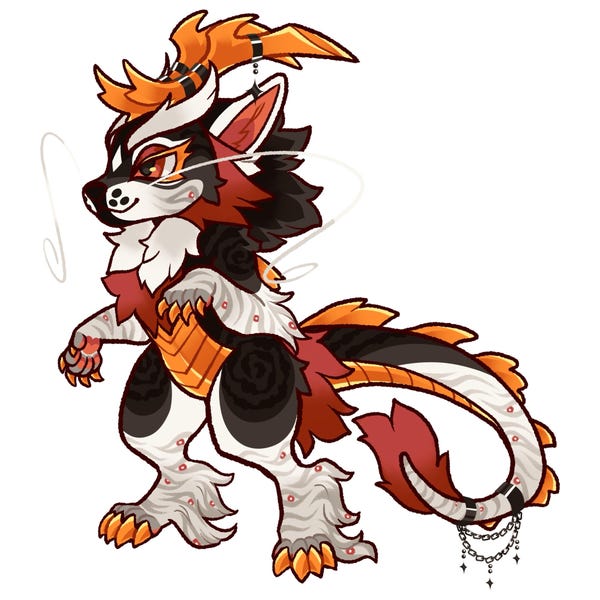 Custom Original Character Design Furry/fursona Adoptable - Etsy