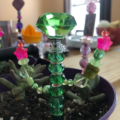 7 Cactus Sun Catcher, Cactus Plant Stake, Southwestern Decor, Succulent ...