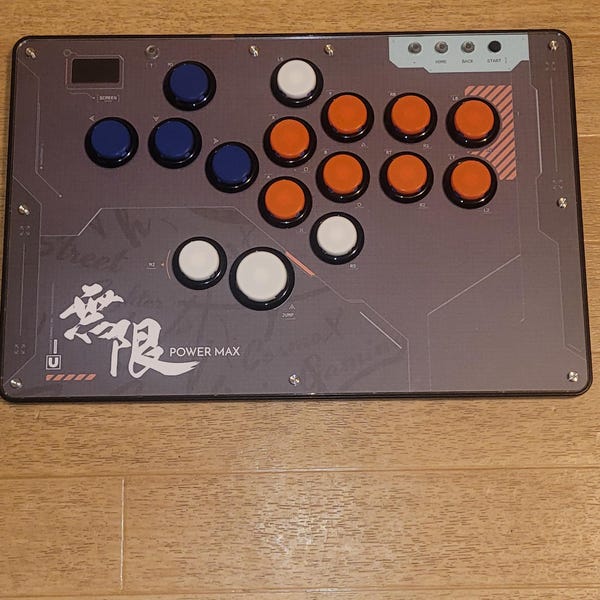 DIY Leverless All Button Controller Case for Sanwa and Similar Buttons ...