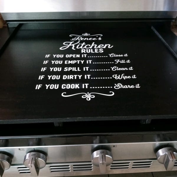 Customizable Stove Covers - Etsy
