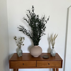 Bunch of Preserved Red Misty Red Caspia Red Wedding Fall | Etsy