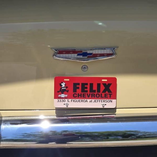 Felix | Custom Aluminium License Plate | Lowrider | Chevrolet - Etsy