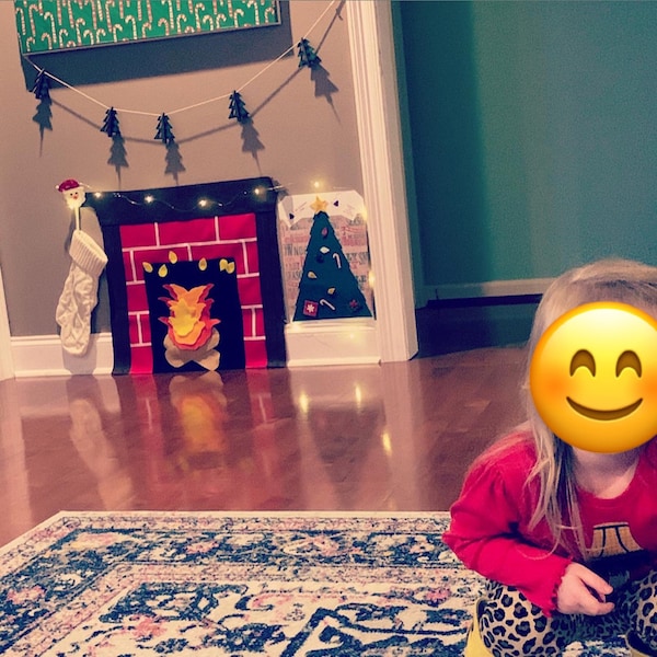 Felt Fireplace ( Interactive ) - Etsy