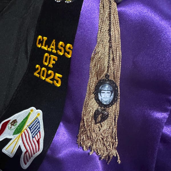 Custom Graduation Tassel With Memorial Photo Charm - Personalized Angel ...