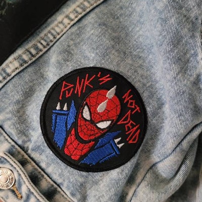 Spider-gwen Gwenom Chest Logo Iron-on Embroidered Patch - Etsy