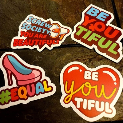 Stop Asian Hate Stickers Bundle Stop Discrimination Stickers, Asian ...