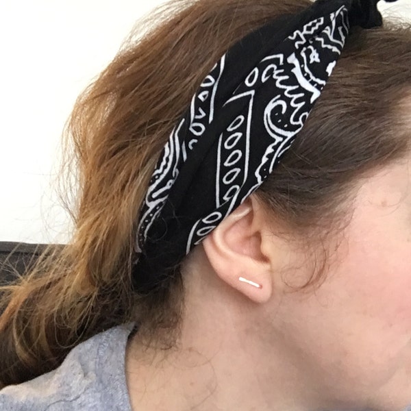 Triangle Earrings. Bobby Pin Earrings. Ear Sweeps. Triangle Bobby Pin ...