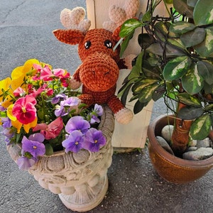 Manny Moose CROCHET PATTERN Amigurumi Crochet Pattern PDF - Etsy
