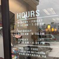 Custom Storefront Window Sticker Business Hours Vinyl Decal for Store ...