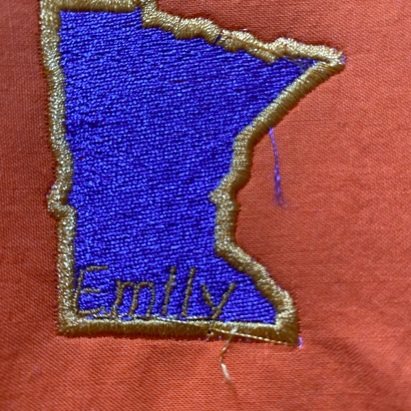 MINNESOTA EMBROIDERY File - Digital Download, 4 MN Sizes Csd Dst Emd ...