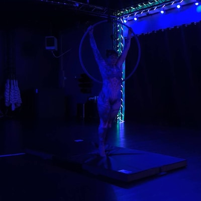 Neon Costume Set, UV Light Outfit, Rave Costume Set Woman, Performance ...