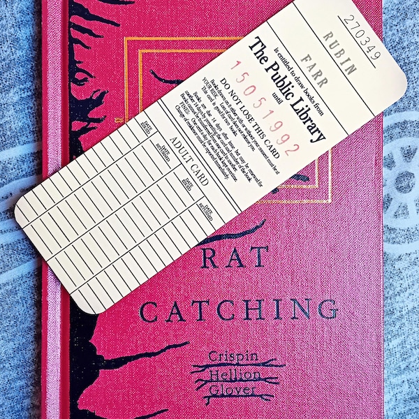 Personalised Old Fashioned Vintage Public Library Card Bookmark - Etsy