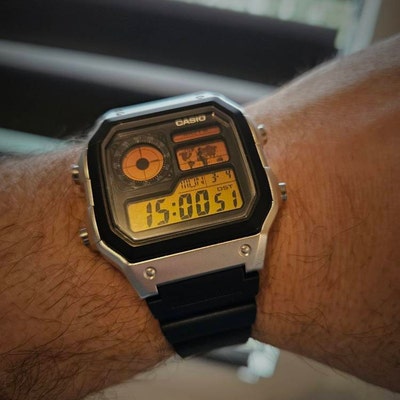 Casio AE-1200 Gradient Filter Screen - Etsy