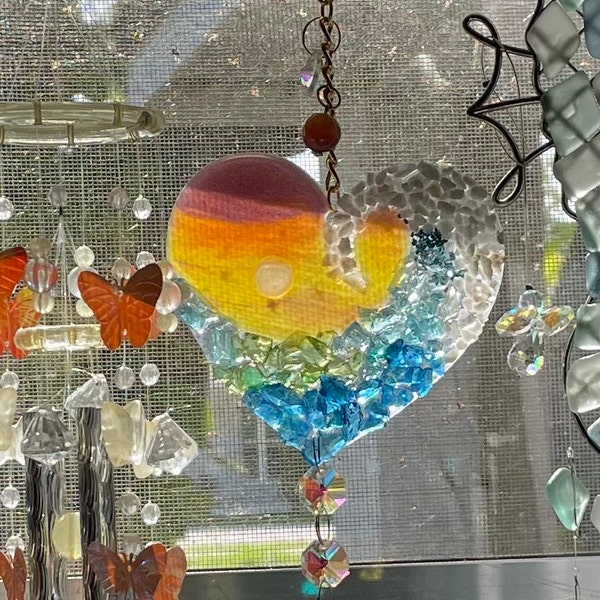 Take Me to the Beach Handcrafted Resin Suncatchers Bring a Breezy ...