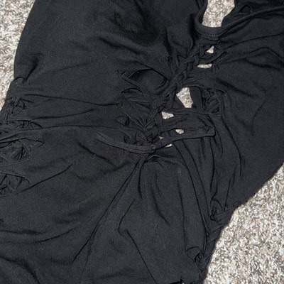 Slit Weave Bellbottoms - Etsy