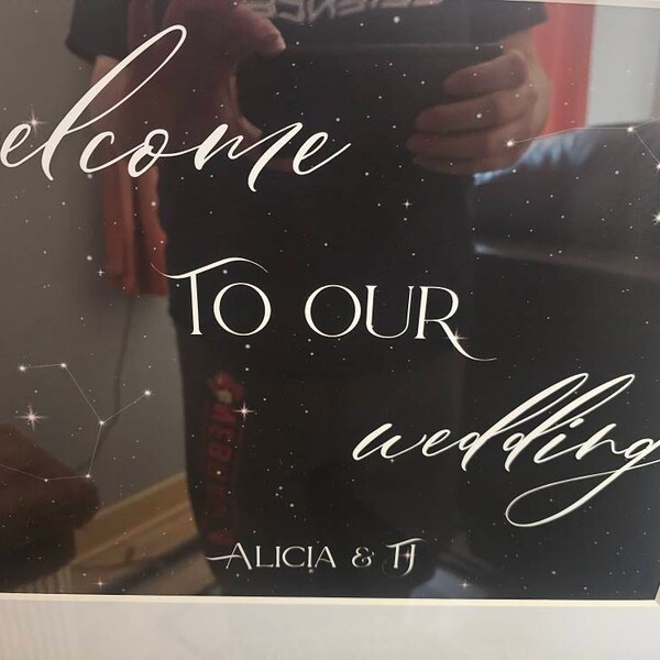 Cosmic Welcome Sign, Zodiac Astronomy Sign, Galactic Welcome, Space ...