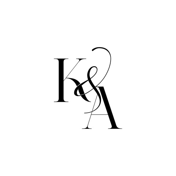 I Will Create Initial Logo Elegant Hand-drawn Monogram Design Elegant Initial Logo Design Modern ...