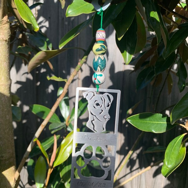 Cavoodle Dog Bamboo Wood Christmas Ornament, Cavapoo Dog Face Tree ...