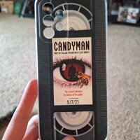Retro VHS Phone Case Horror Movie Cover Fit for iPhone 16 Pro Max, 15 ...