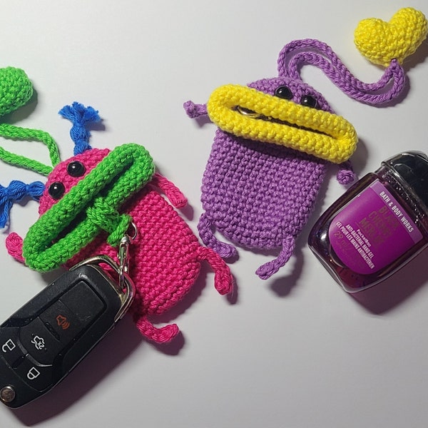 PATTERN: Crochet Key Case,knitted Key Holder PATTEN ,handmadet Key Ring ...
