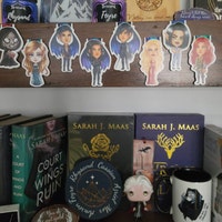 Jesiba Roga crescent City Magnetic Bookmark - Etsy Canada