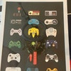 Retro Video Game Controller Wall Decor, Digital Prints, Game Room ...