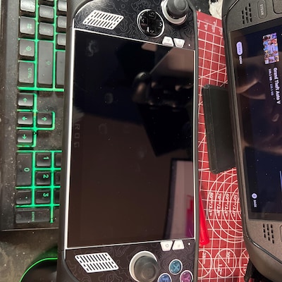 Red Abstract Watercolor Asus ROG Ally Skin, Protective ROG Ally Console ...