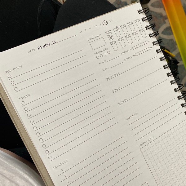 Classic Edition - the Daily Page Notepad - Etsy
