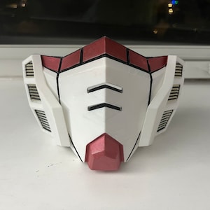 Anime Battle Mech Cosplay Mask Made in US Fast Shipping 3D Printed ...