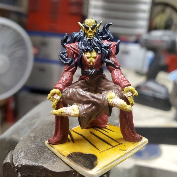 Githzerai Grand Monk Miniature for Dungeons and Dragons - Etsy