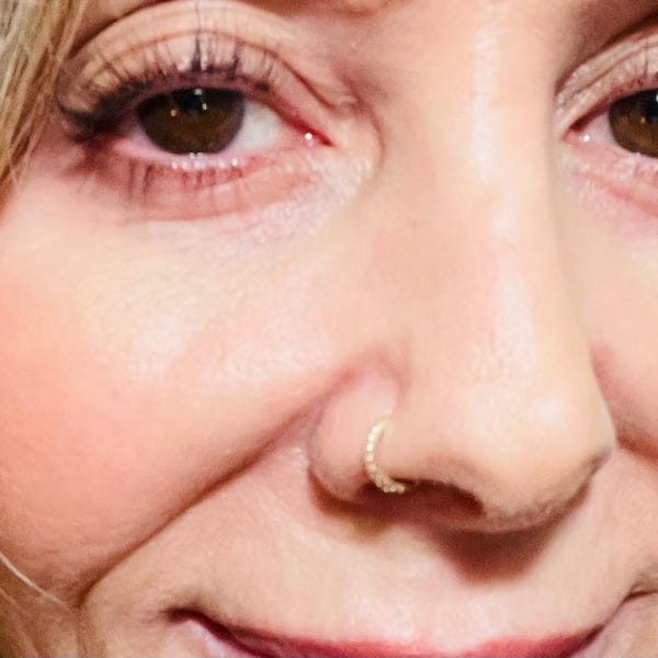 14K 16G Solid Gold Dermal Piercing/internally Threaded Dermal Anchor ...