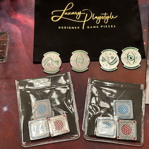 L5R Phoenix Metal Fate Reignited and Scholar Luxury Tokens - Etsy