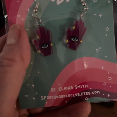 LILY TEETH EARRINGS Creepy Human Tooth Jewelry, Macabre Aesthetic, Lily ...