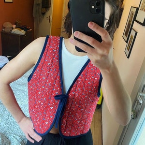 Ruby Vest PDF Sewing Pattern Size Inclusive 0-34 Beginner Friendly Detailed Video Tutorial - Etsy