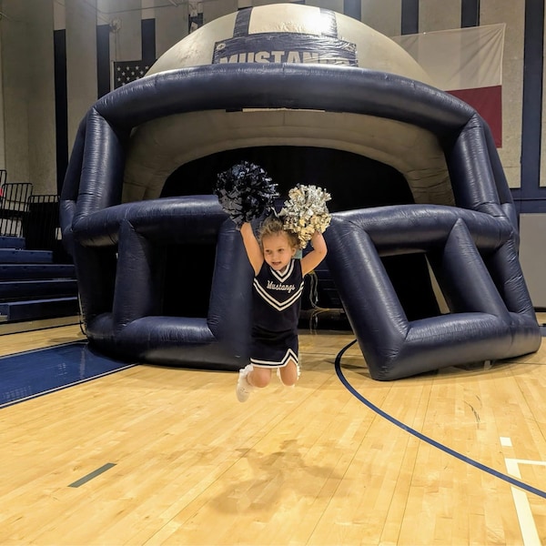Navy Cheer Uniform, Customized Cheerleading Uniform, Girls Cheer ...