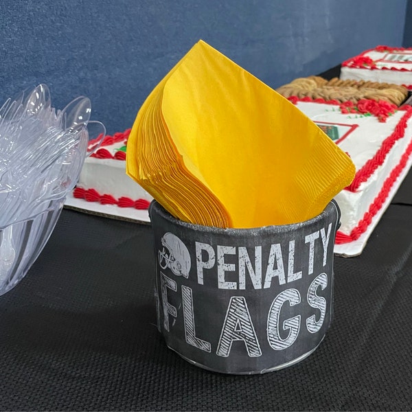 Penalty Flags Printable Sign INSTANT DOWNLOAD by Beth Kruse Custom ...