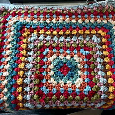 Hexadaisy Crochet Blanket Pattern US & UK Terms PDF Digital Download ...